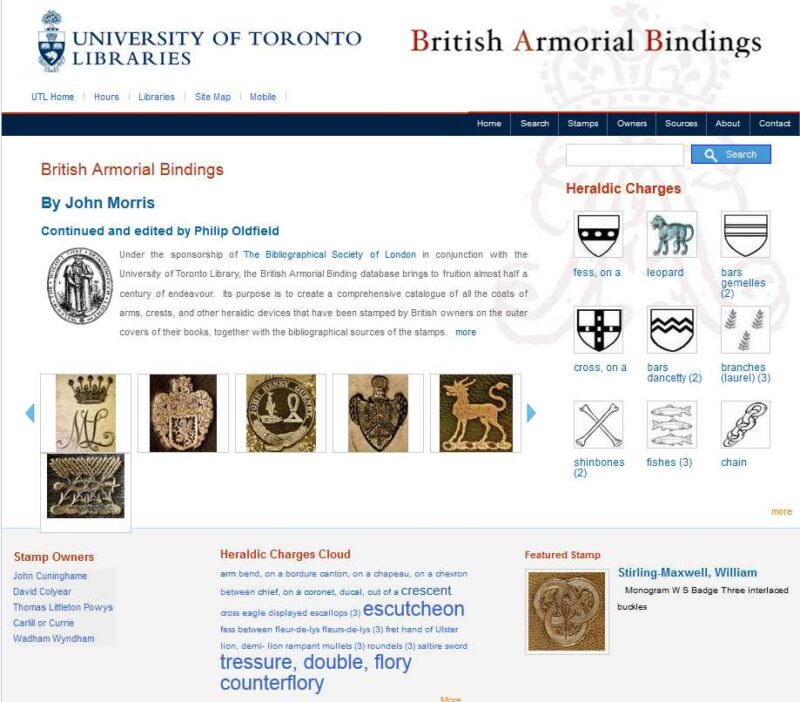 British Armorial Binding Stamps - Bibliographical Society